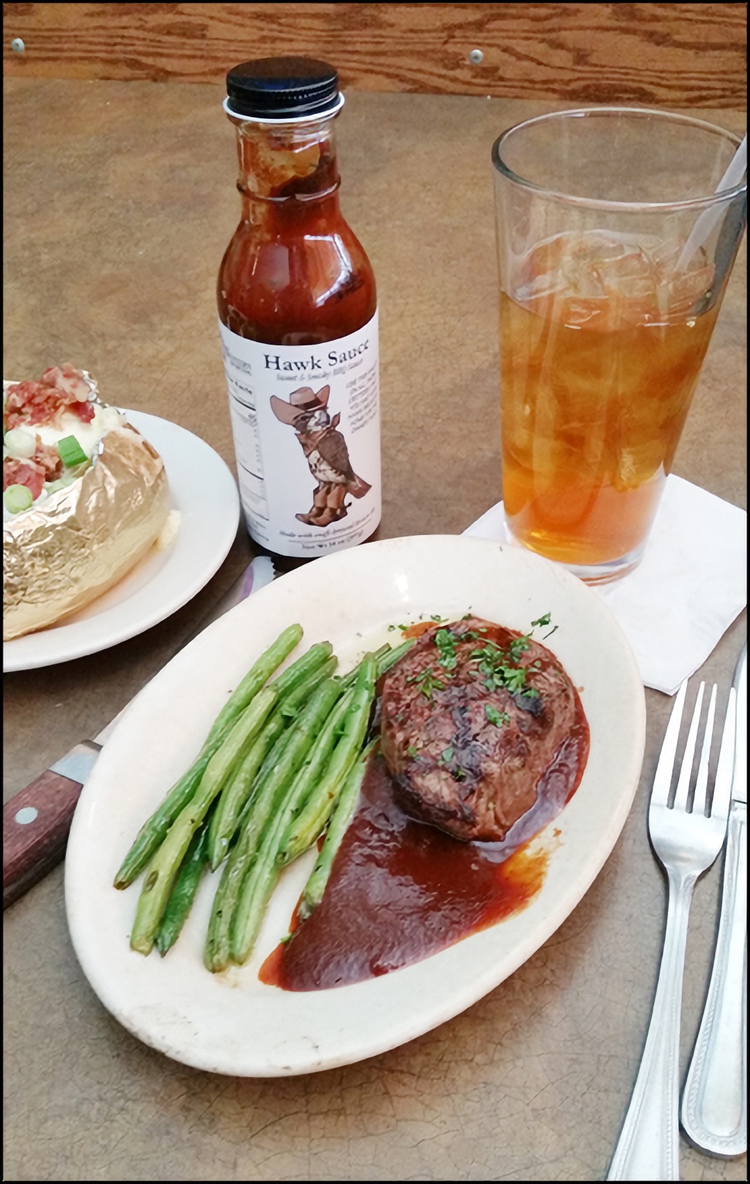 Hawk Sauce, Sweet & Smokey Zesty BBQ Sauce, 14 fluid ounces - A Great Gift!